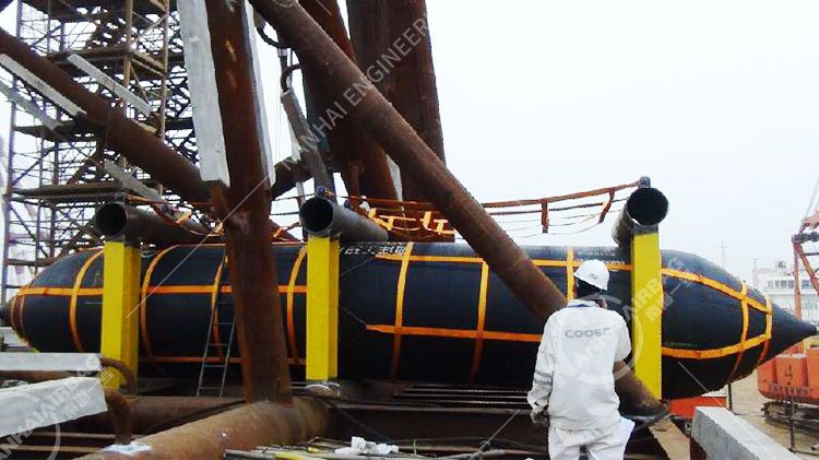 CNOOC jacket floating project – Customized Marine Fender and Airbag ...