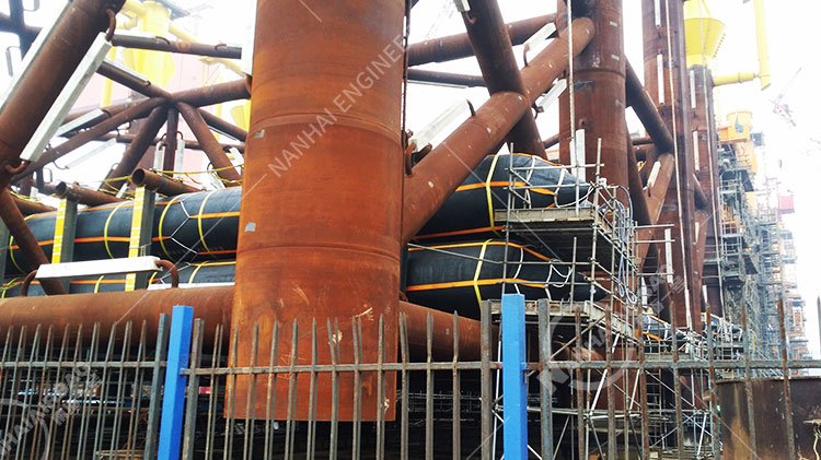 CNOOC jacket floating project – Customized Marine Fender and Airbag ...